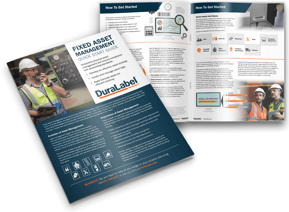 Fixed Asset Management Quick Start Guide